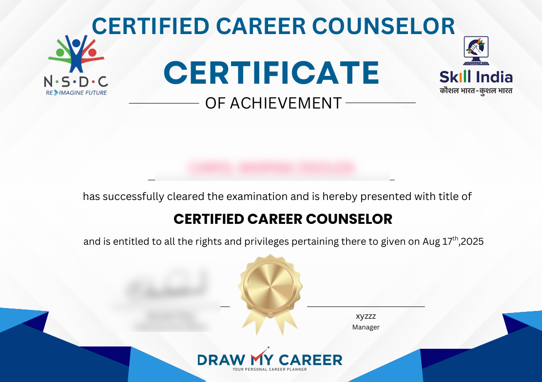 certification - Draw My Career